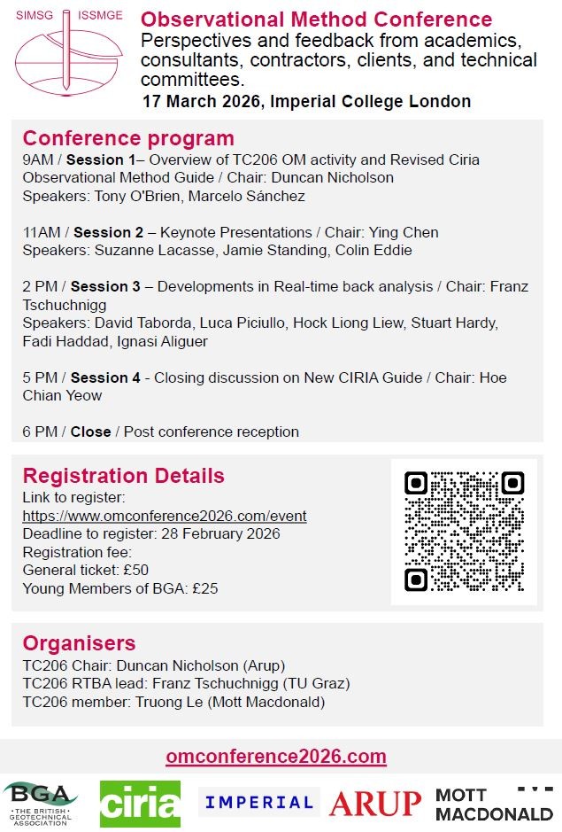 Observational Method Conference | ISSMGE
